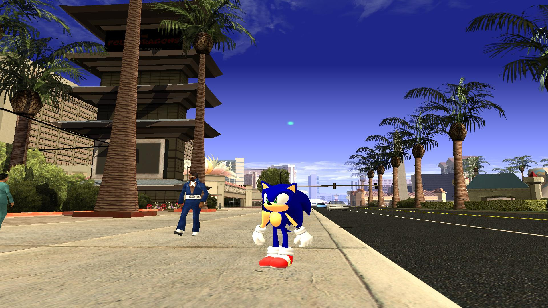 Sonic (SADX) Mod for Grand Theft Auto: San Andreas | GTA:SA Mods