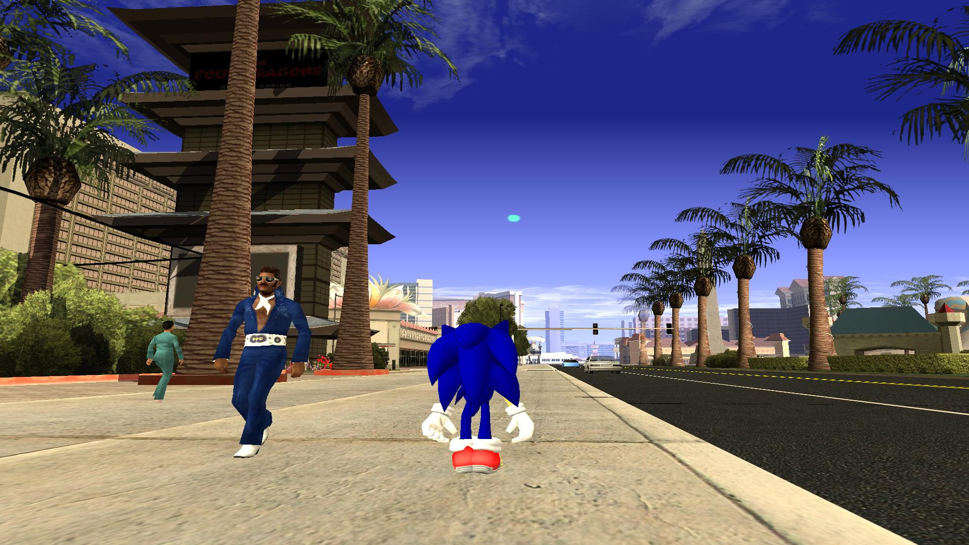 Sonic (SADX) Mod for Grand Theft Auto: San Andreas | GTA:SA Mods