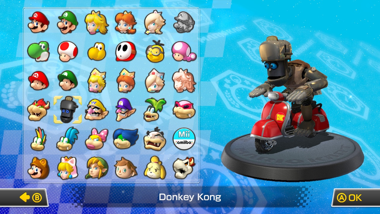 Metal Head DK [Mario Kart 8] [Mods]