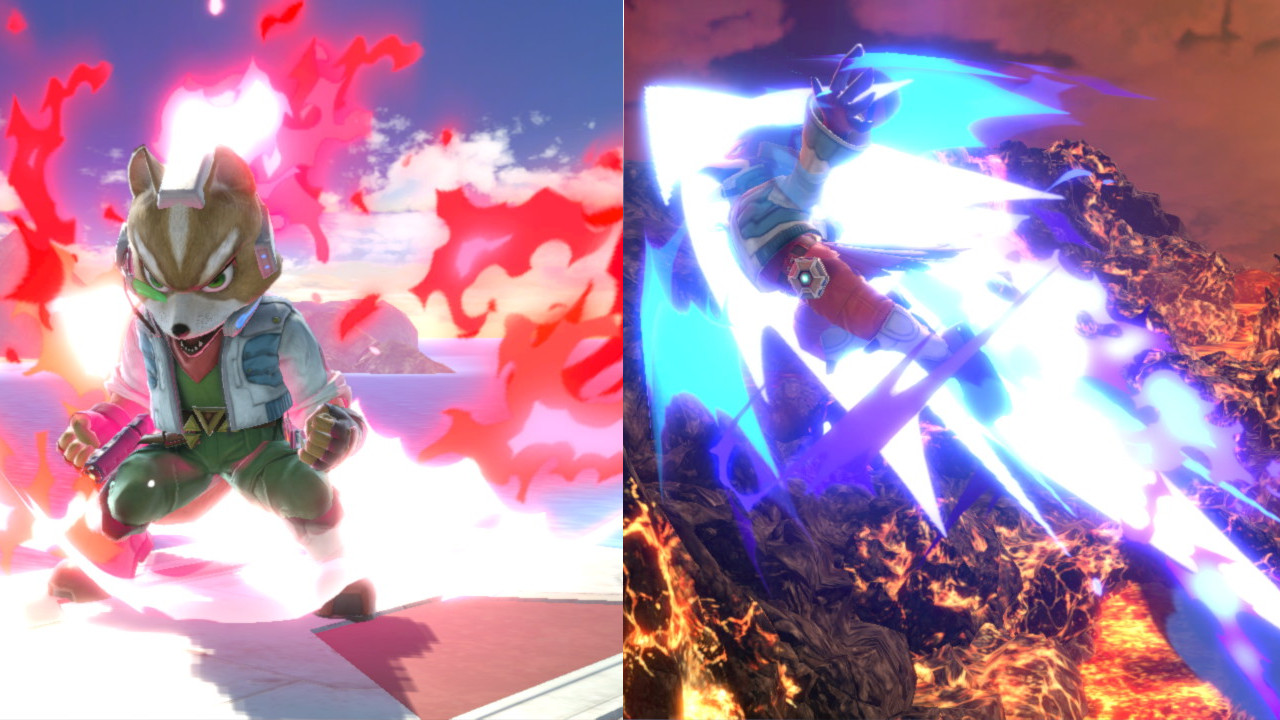 Red Fox and Blue Falco Effects Mod for Super Smash Bros. Ultimate ...