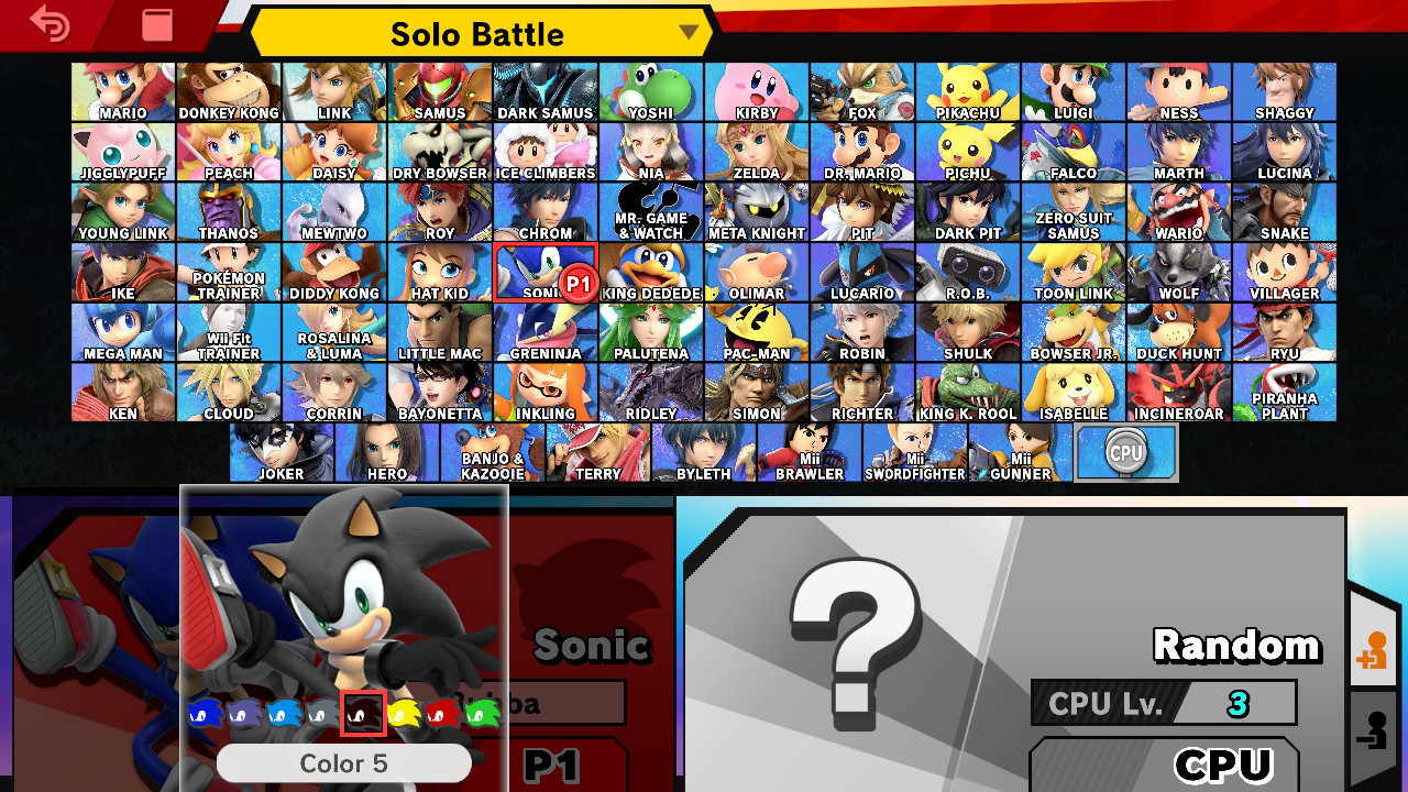 Infinite Themed Sonic Mod for Super Smash Bros. Ultimate | SSBU Mods