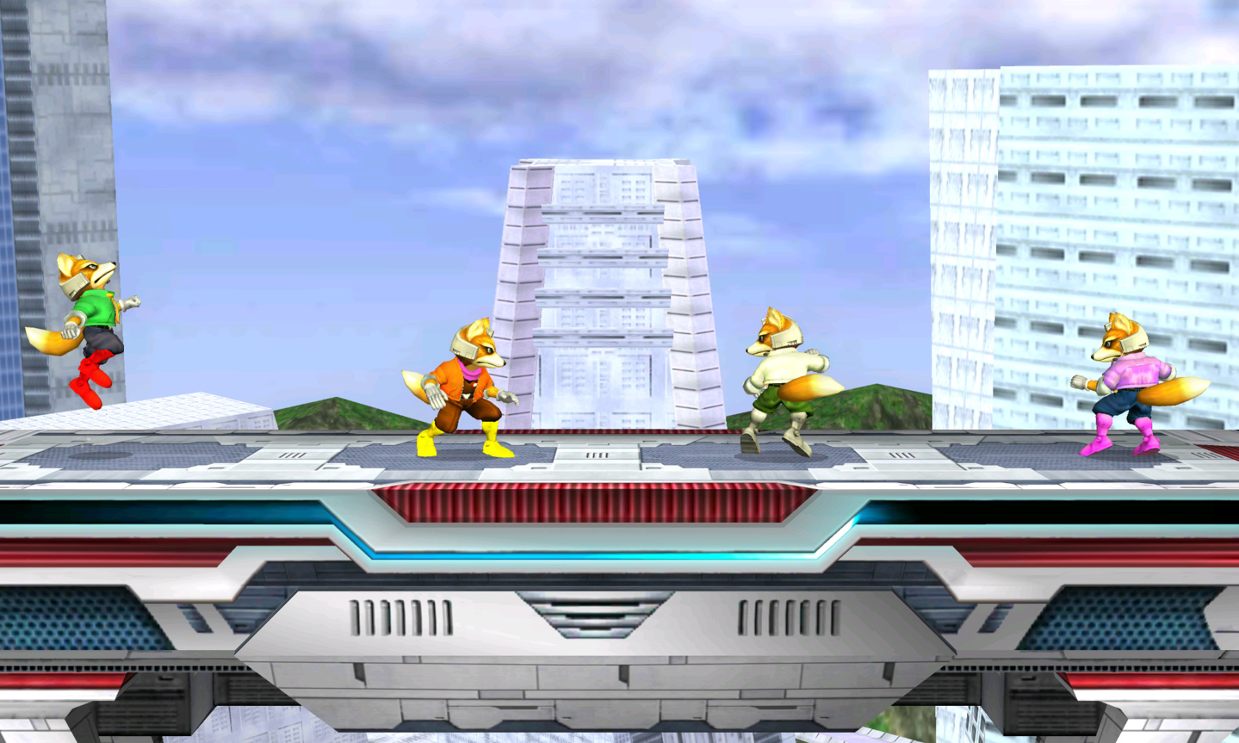 Melee Fox Mod for Super Smash Bros. (3DS) | SSB3DS Mods