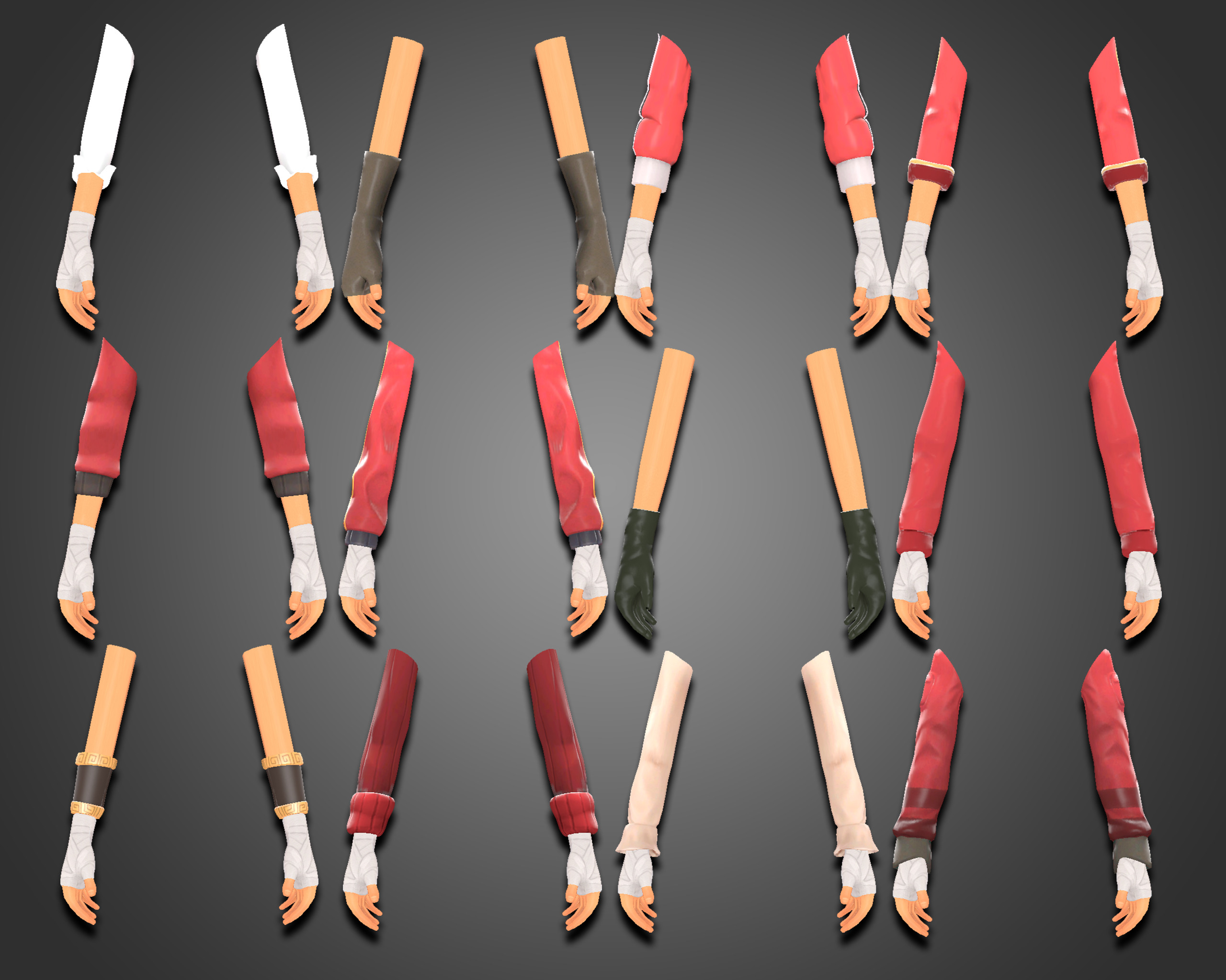 Mega Scout Viewmodel Pack V3 [Team Fortress 2] [Mods]