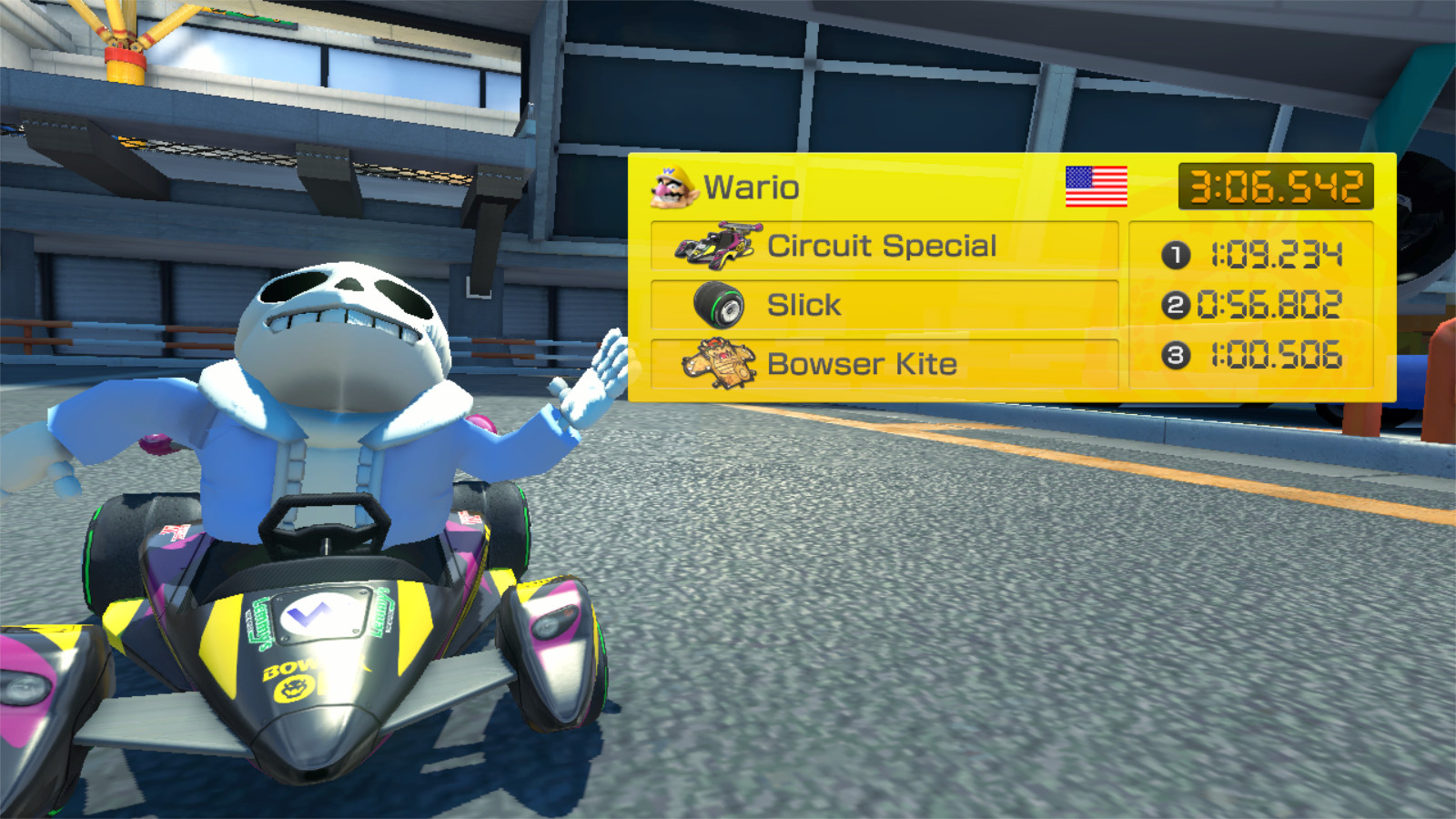 Sans Mod for Mario Kart 8 | MK8 Mods