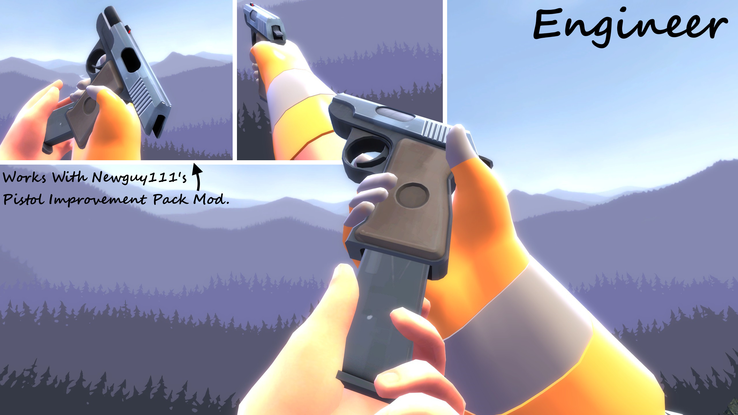 Vanilla Pistol Overhaul Mod for Team Fortress 2 | TF2 Mods