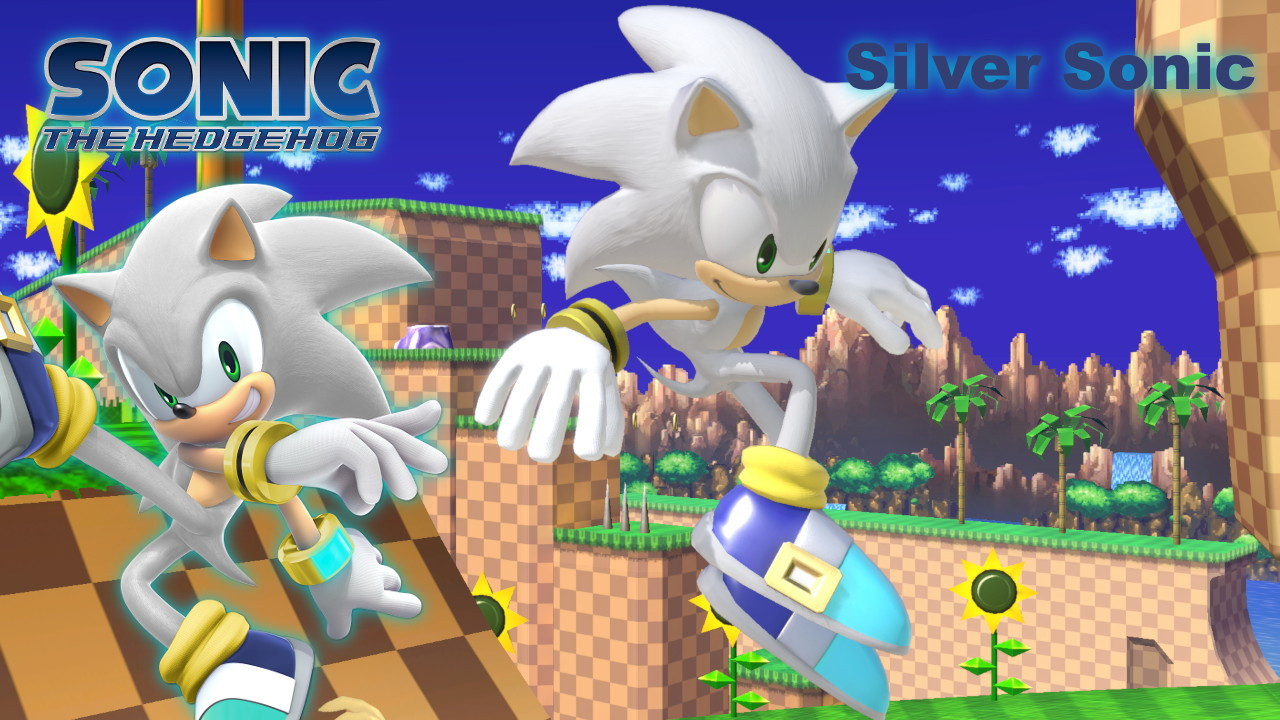 Silver Themed Sonic Mod for Super Smash Bros. Ultimate | SSBU Mods