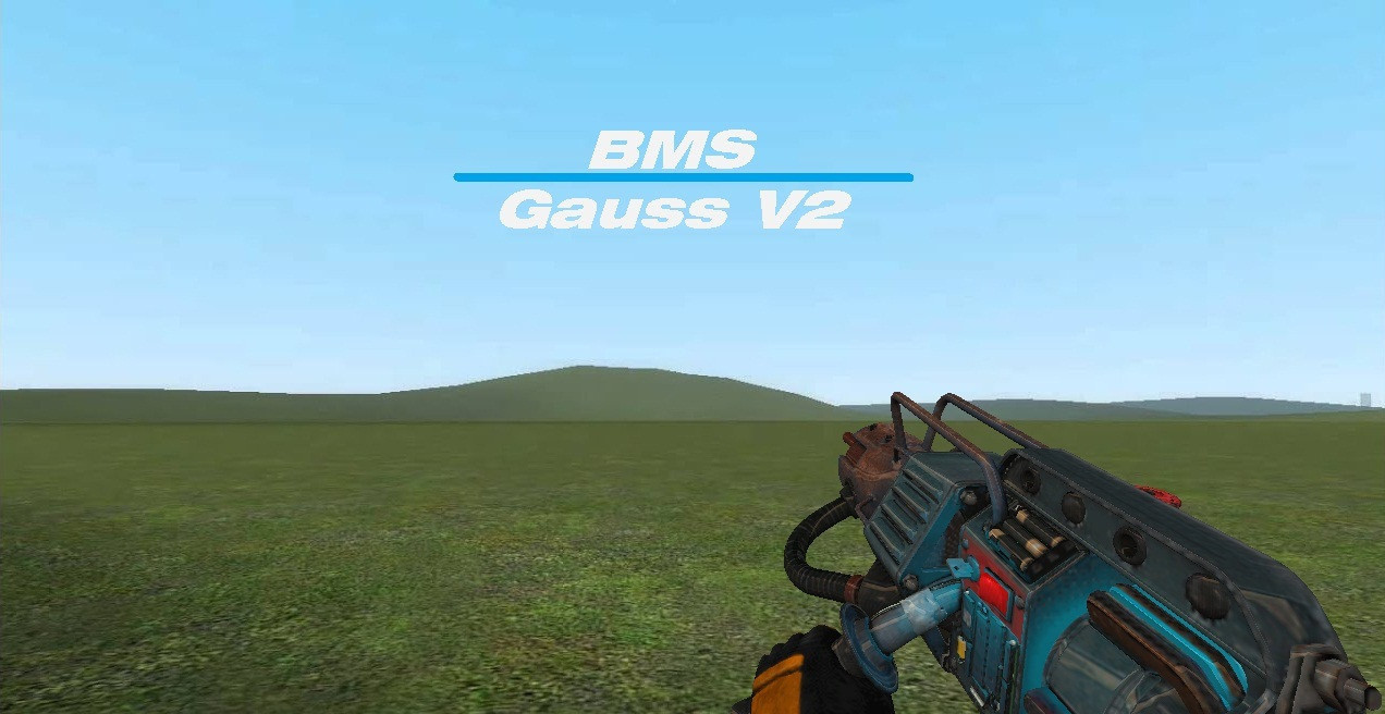 Gauss Gun Whands Halflife Skin Mods