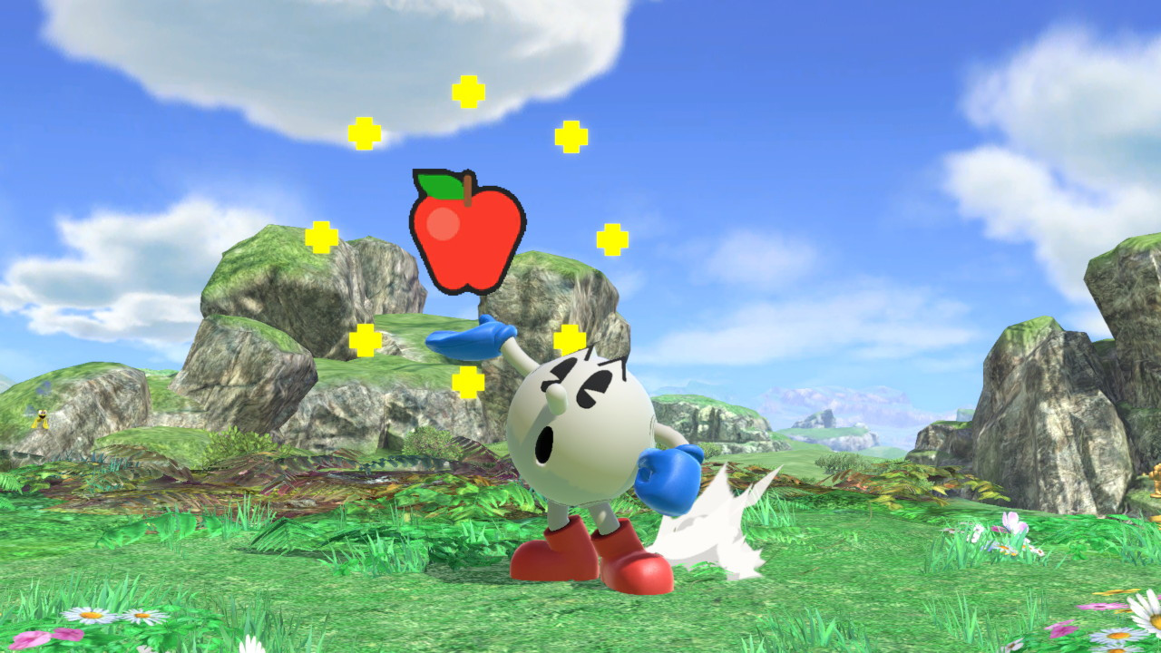 Microsoft Emoji for Pac-Man's Bonus Fruit Mod for Super Smash Bros ...
