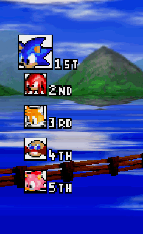 Sonic R Beta Racer Icons Mod for Sonic R | SR Mods