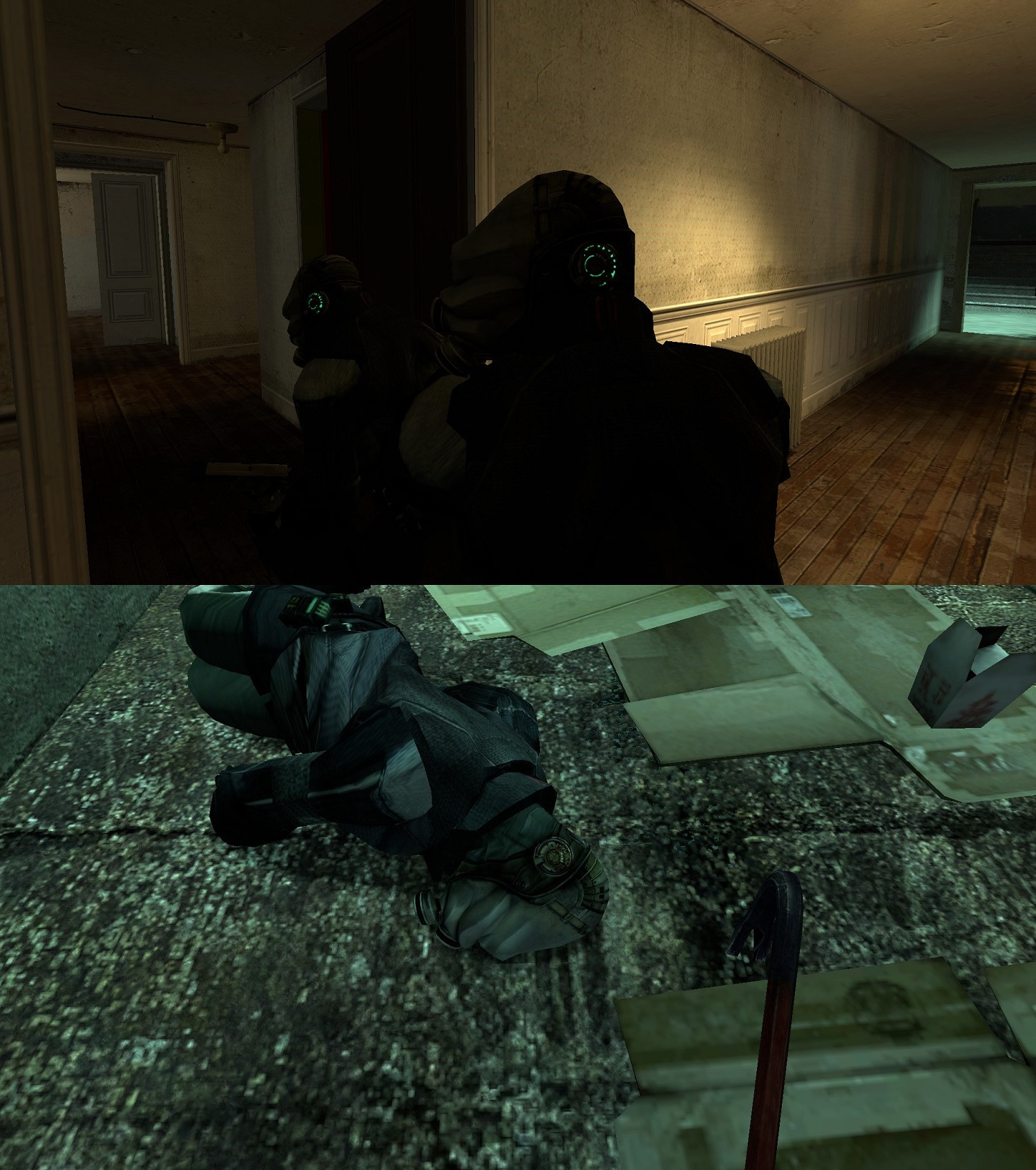 Dynamic Metro Police Ear Glow [Half-Life 2] [Mods]