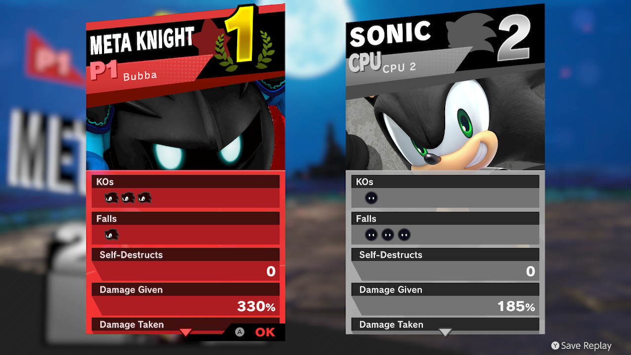 Black & Blue Meta Knight Mod for Super Smash Bros. Ultimate | SSBU Mods