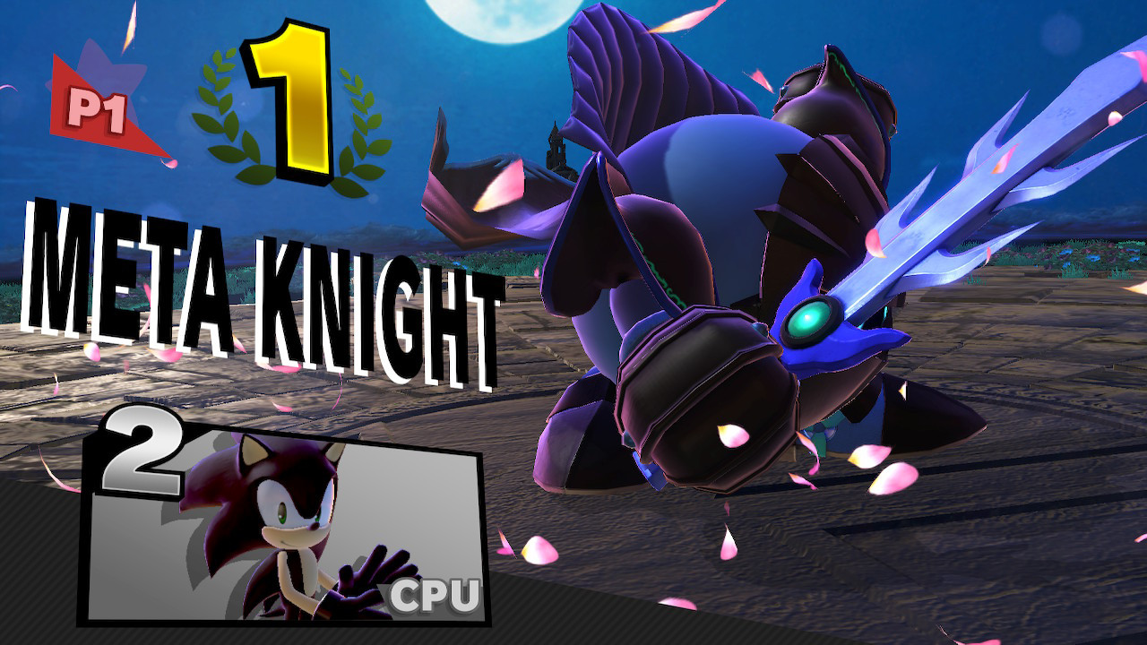 Black & Blue Meta Knight Mod for Super Smash Bros. Ultimate | SSBU Mods