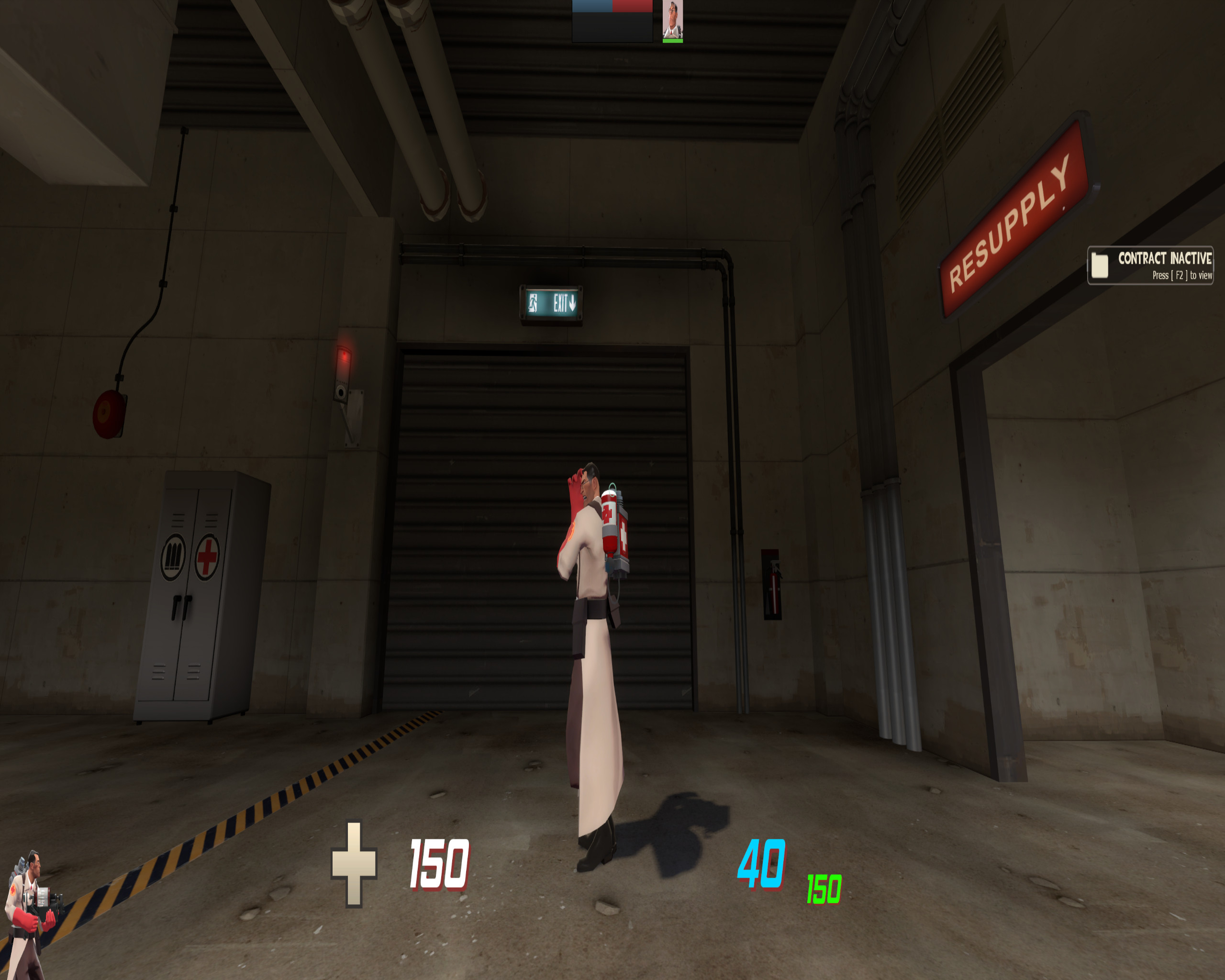 Medic backpack with Health pack logo Mod for Team Fortress 2 | TF2 Mods