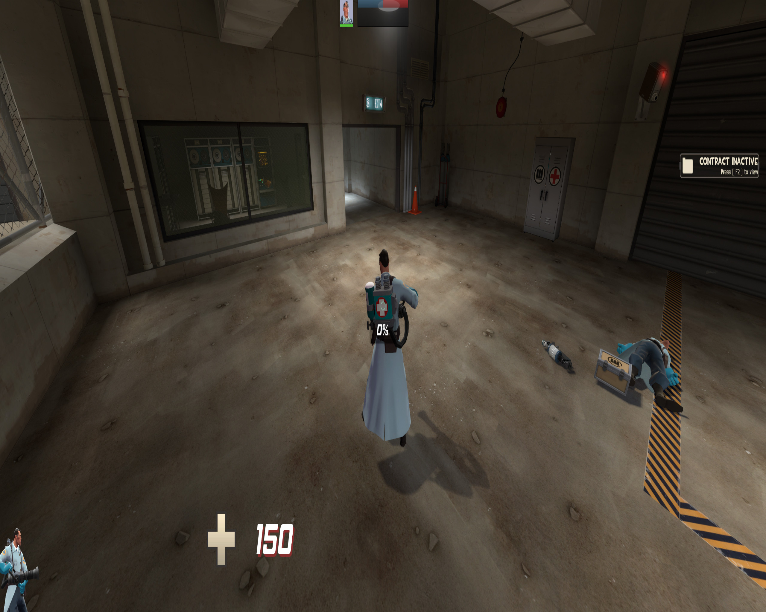 Medic backpack with Health pack logo Mod for Team Fortress 2 | TF2 Mods