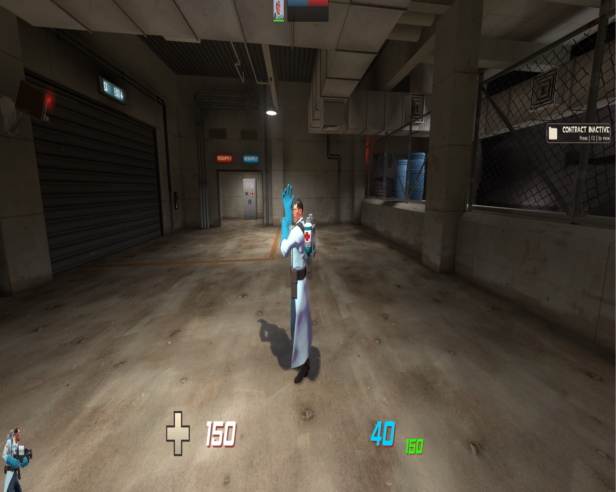 Medic backpack with Health pack logo Mod for Team Fortress 2 | TF2 Mods