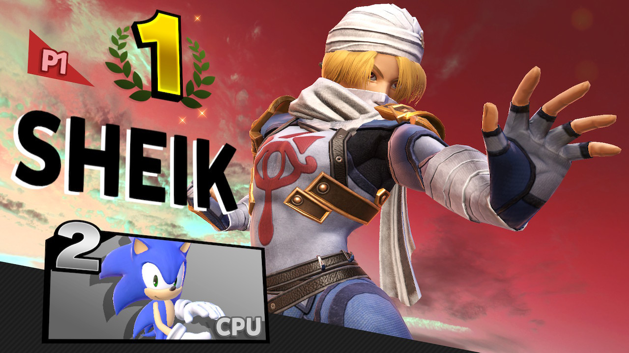 Megamis Results Screen [super Smash Bros Ultimate] [mods]