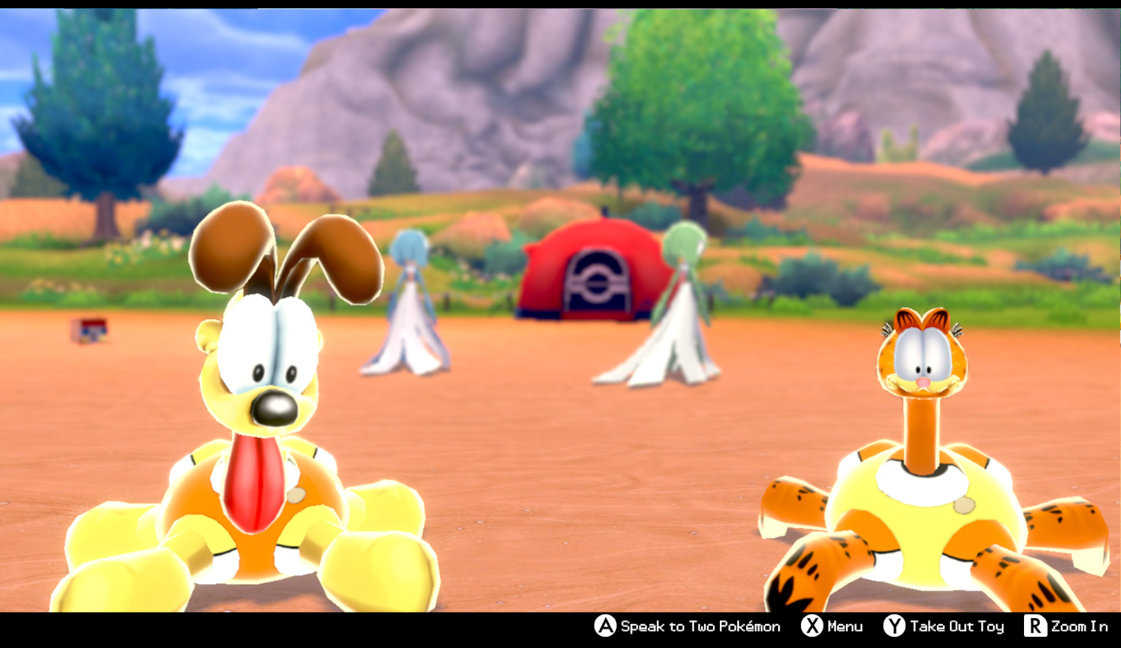 Garfemon: Shuckfield & Oduckle Mod for Pokemon Sword & Shield | SWSH Mods