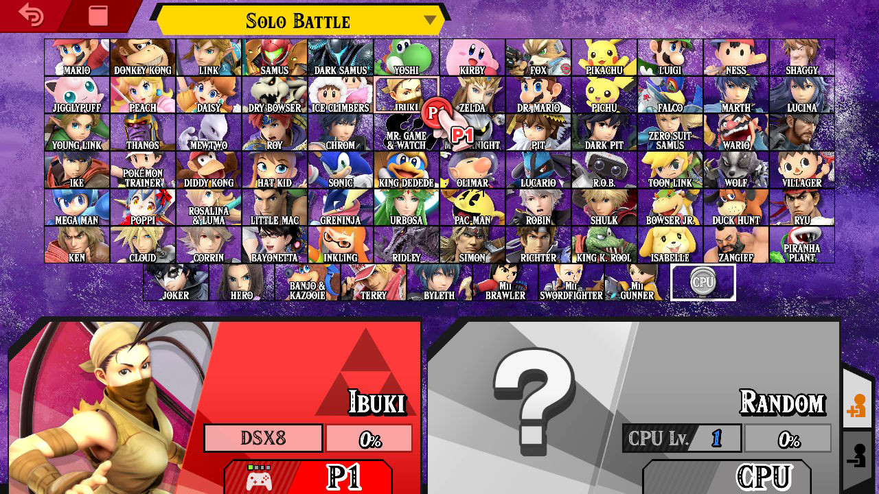 Ibuki Mod for Super Smash Bros. Ultimate | SSBU Mods