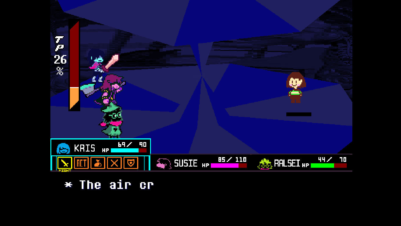 Chara Remplacing Jevil [Deltarune] [Mods]