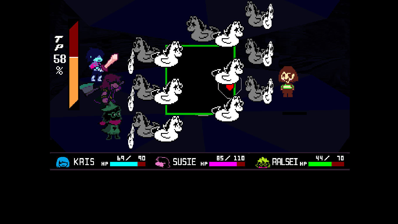 Chara Remplacing Jevil [Deltarune] [Mods]