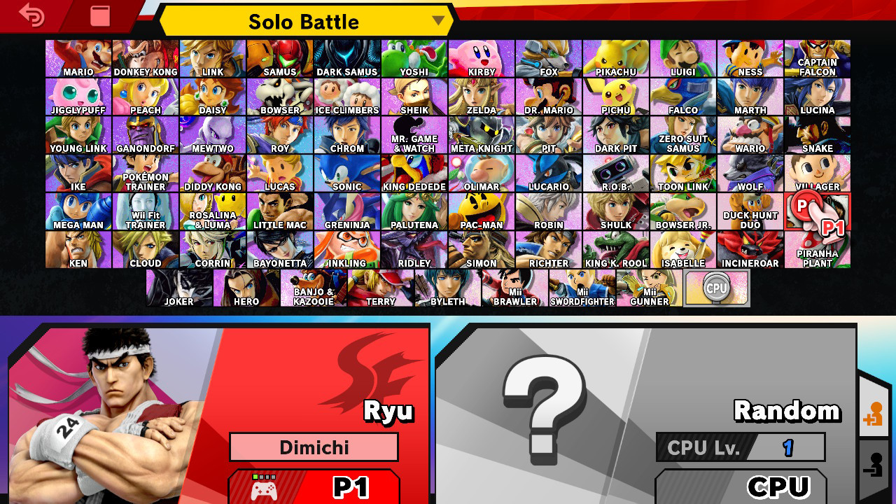 Red/White Ryu [Super Smash Bros. Ultimate] [Mods]