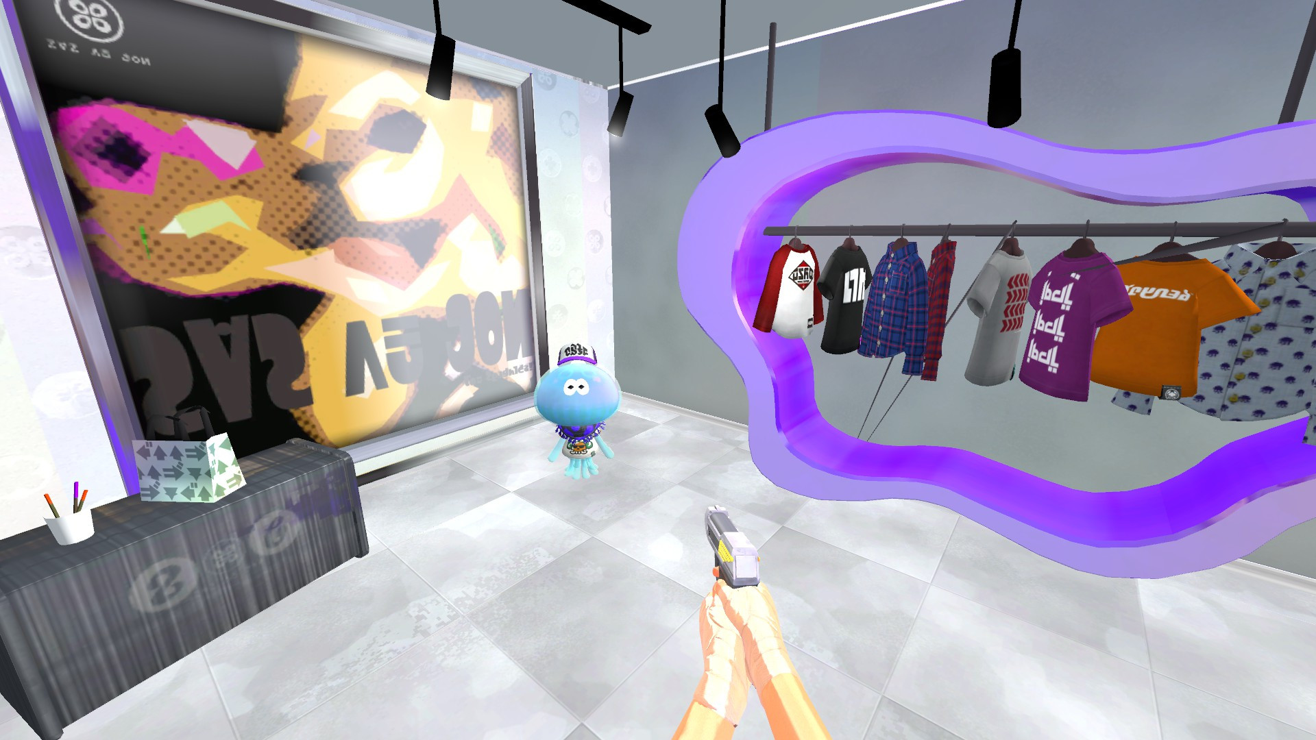 Splatoon Inkopolis Plaza (Idle Map) Mod for Team Fortress 2 | TF2 Mods