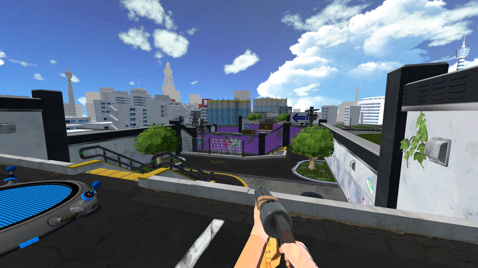 Splatoon Inkopolis Plaza (Idle Map) Mod for Team Fortress 2 | TF2 Mods