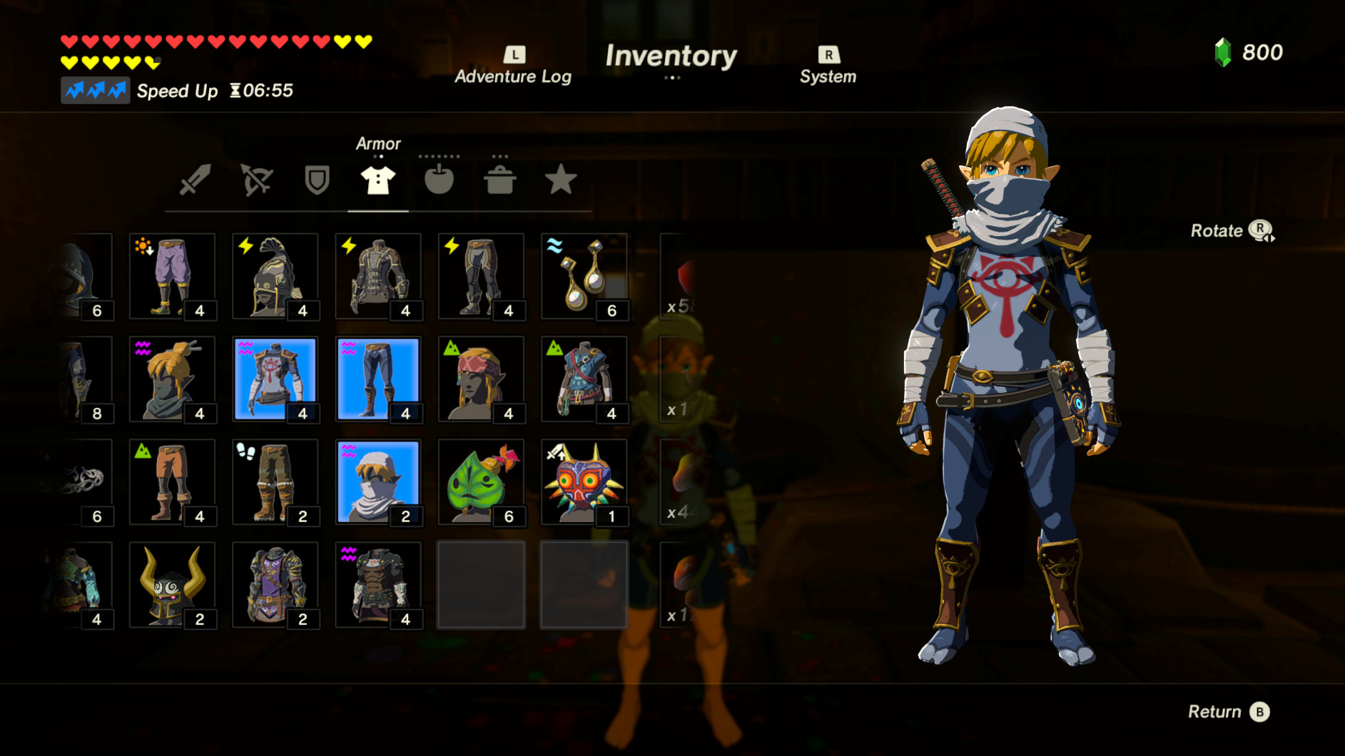Sheik and Stealth Recolors Mod for The Legend of Zelda: Breath of the ...