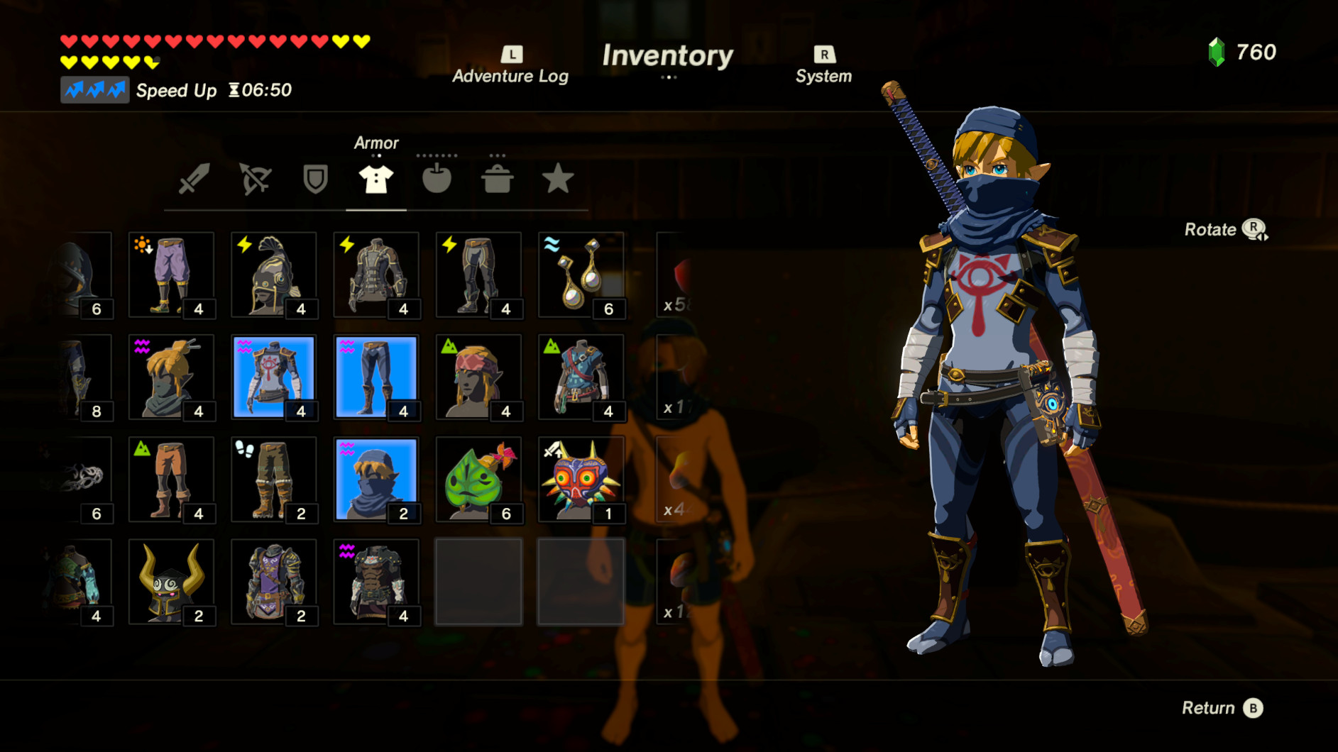 Sheik and Stealth Recolors Mod for The Legend of Zelda: Breath of the ...