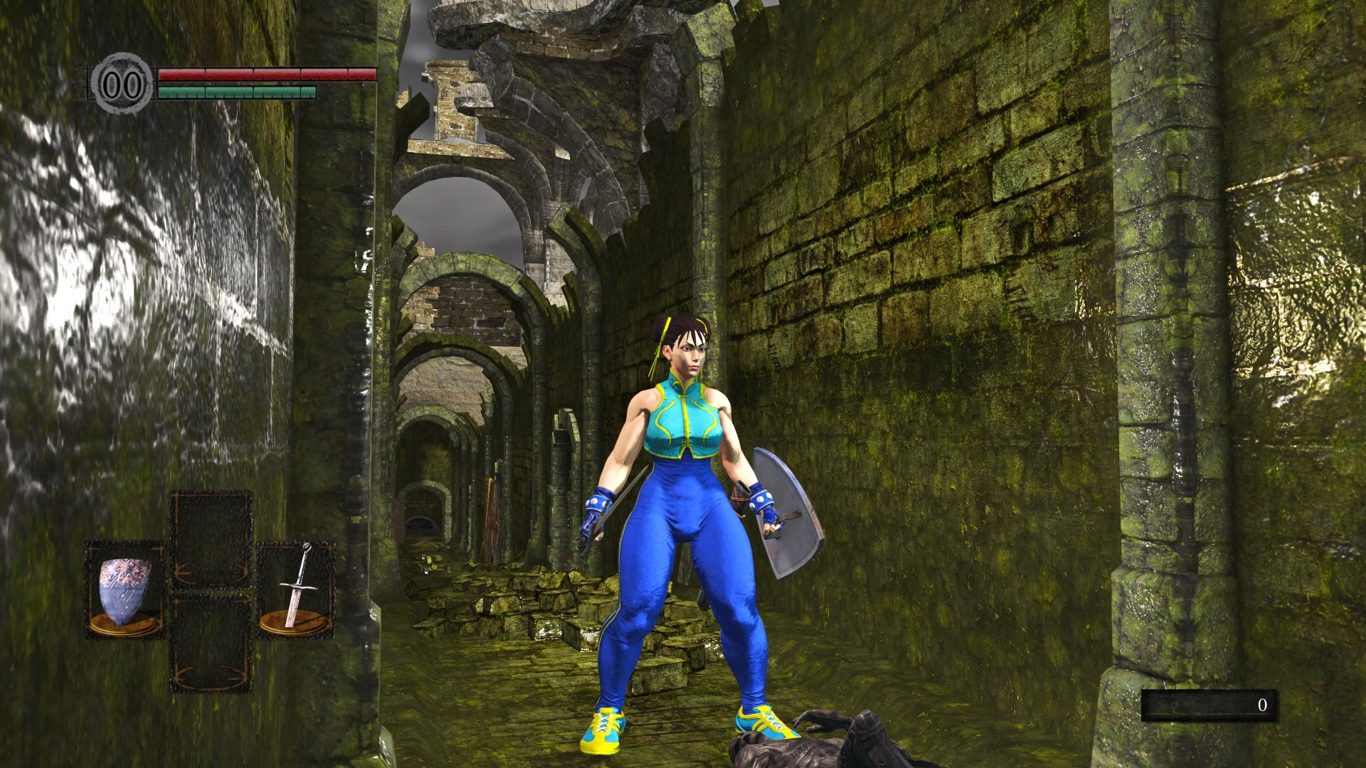 Chun Li Nostalgia Costume Mod Mod for Dark Souls Remastered ...