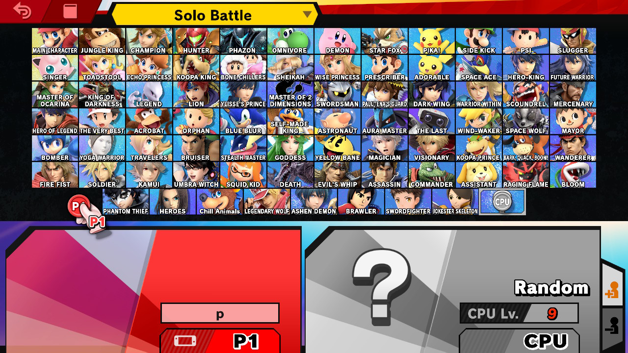 Better Alternative Names Mod for Super Smash Bros. Ultimate | SSBU Mods