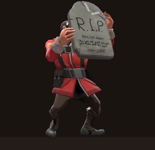RIP SOLDIER 1940-2020 Mod for Team Fortress 2 | TF2 Mods