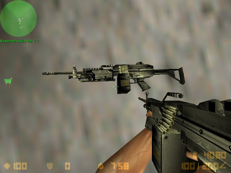 Scavenged M249 1 Mod for Counter-Strike 1.6 | CS1.6 Mods