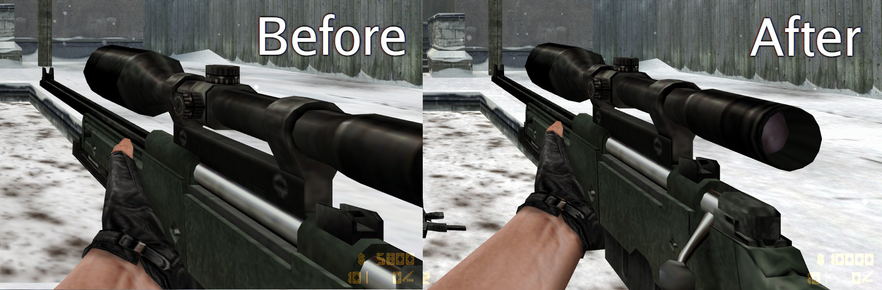 16:9 widescreen view-models Mod for Counter-Strike: Condition Zero | CS ...