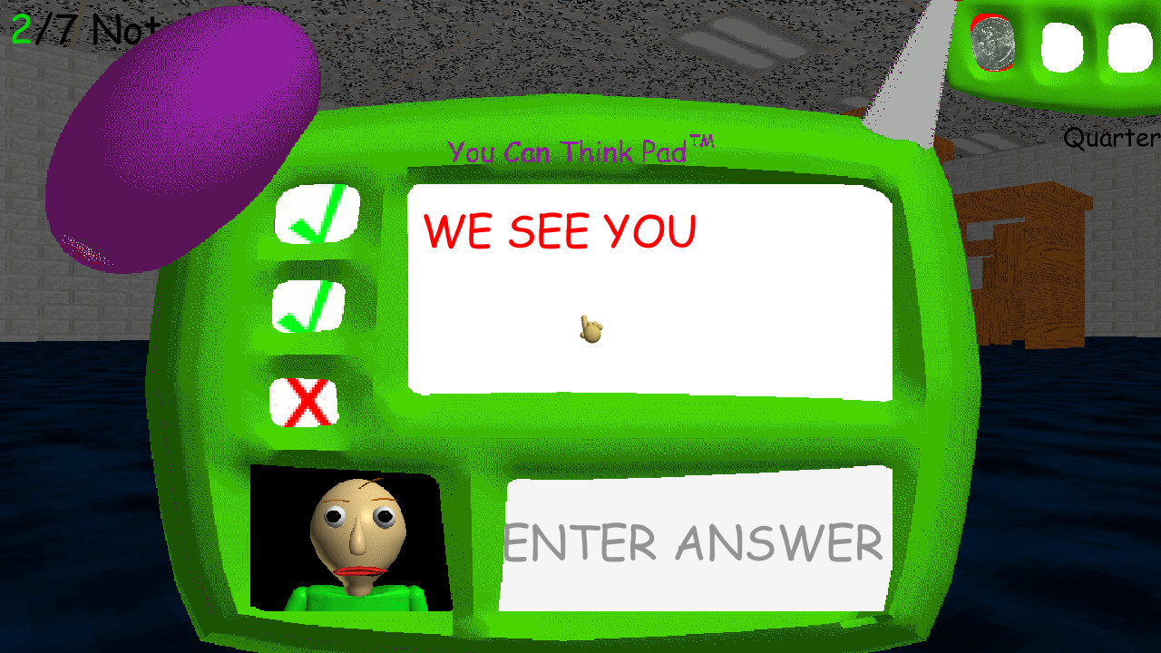 Honey, I Shrunk the Student Mod for Baldi's Basics | Baldi Mods