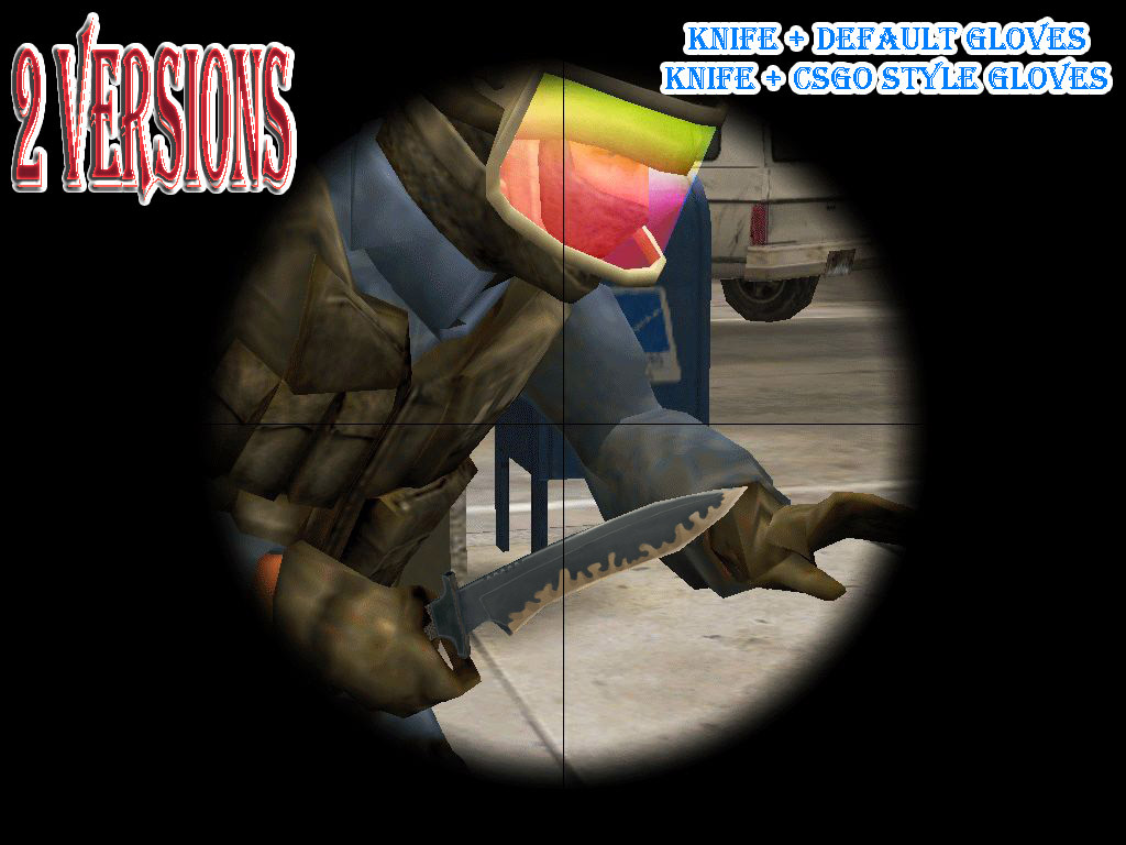 Knife Default - CSGO Classic Style Mod for Counter-Strike 1.6 | CS1.6 Mods