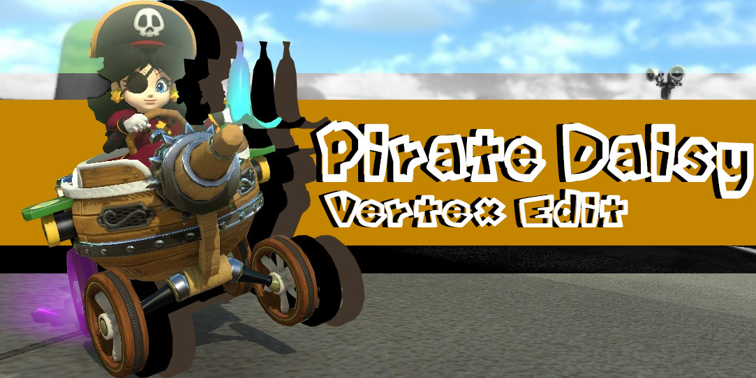 Pirate Daisy - Vertex Edit [Mario Kart 8] [Mods]