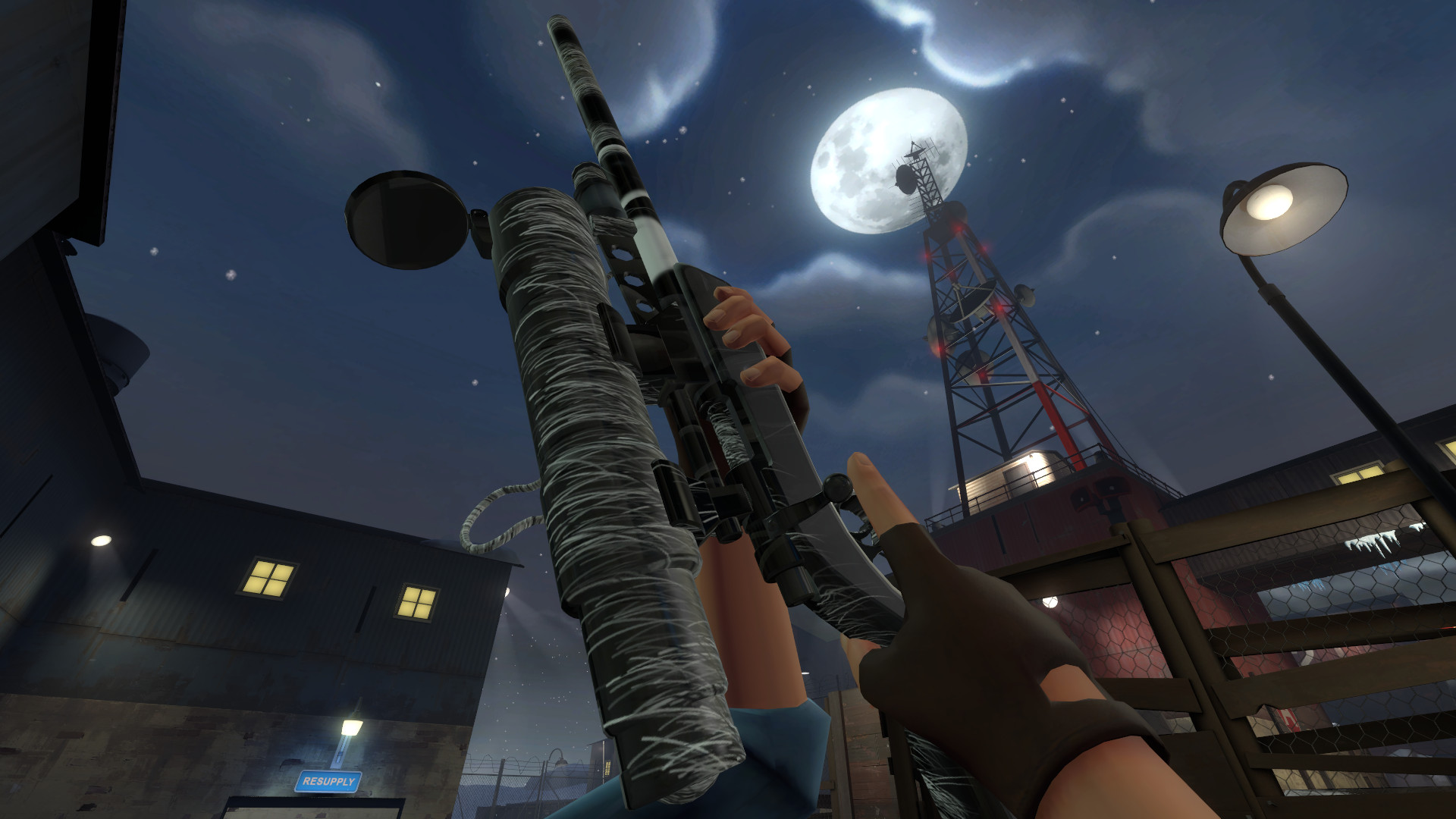 Winter Camo Sniper Rifle Mod for Team Fortress 2 | TF2 Mods