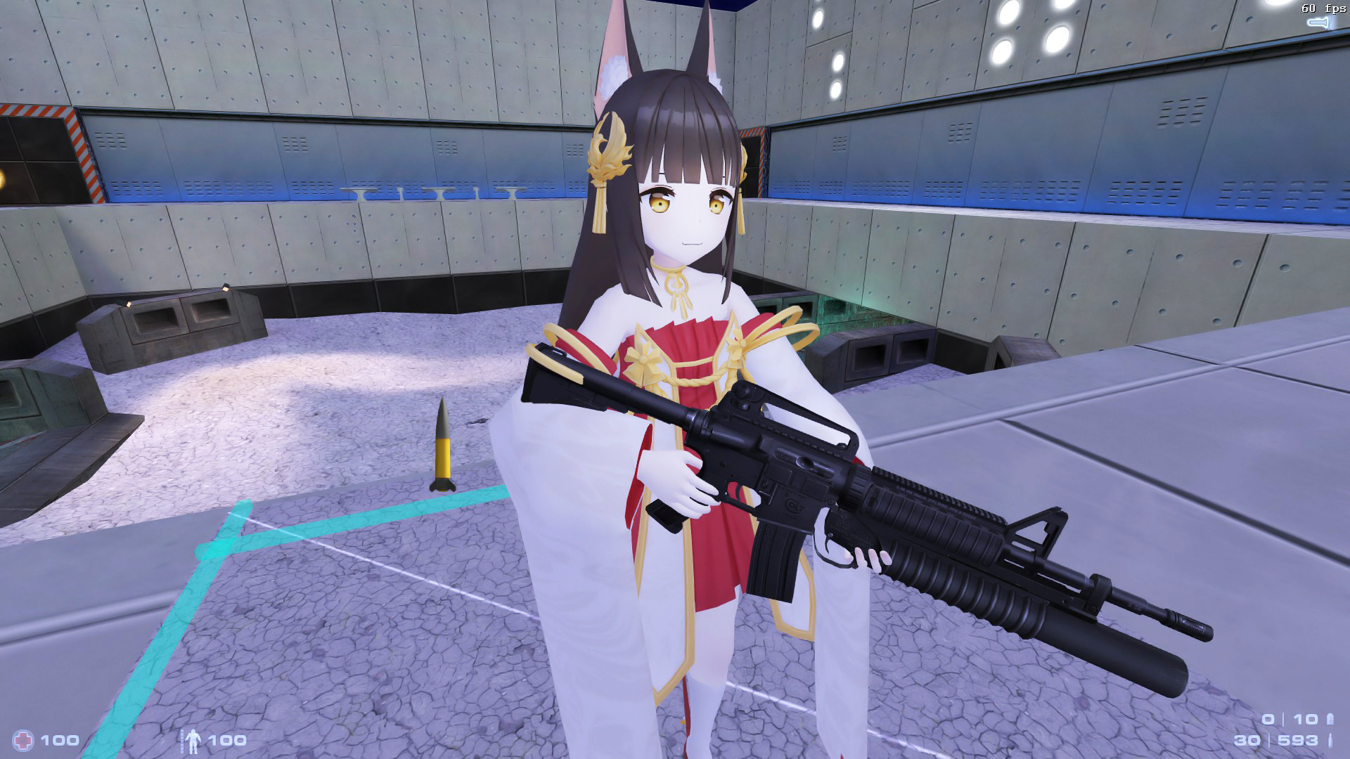 Azur Lane Crosswave - Nagato Mod for Sven Co-op | SC Mods