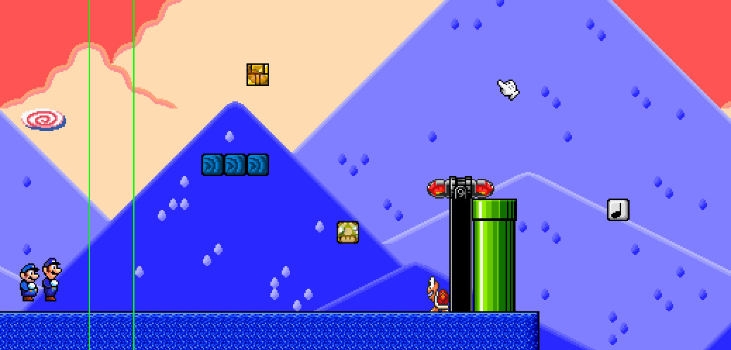 Blue Super Mario Bros 3 + A New Adventure Mod for Super Mario Bros. X ...