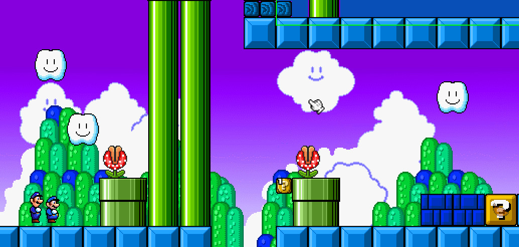 Blue Super Mario Bros 3 + A New Adventure Mod for Super Mario Bros. X ...