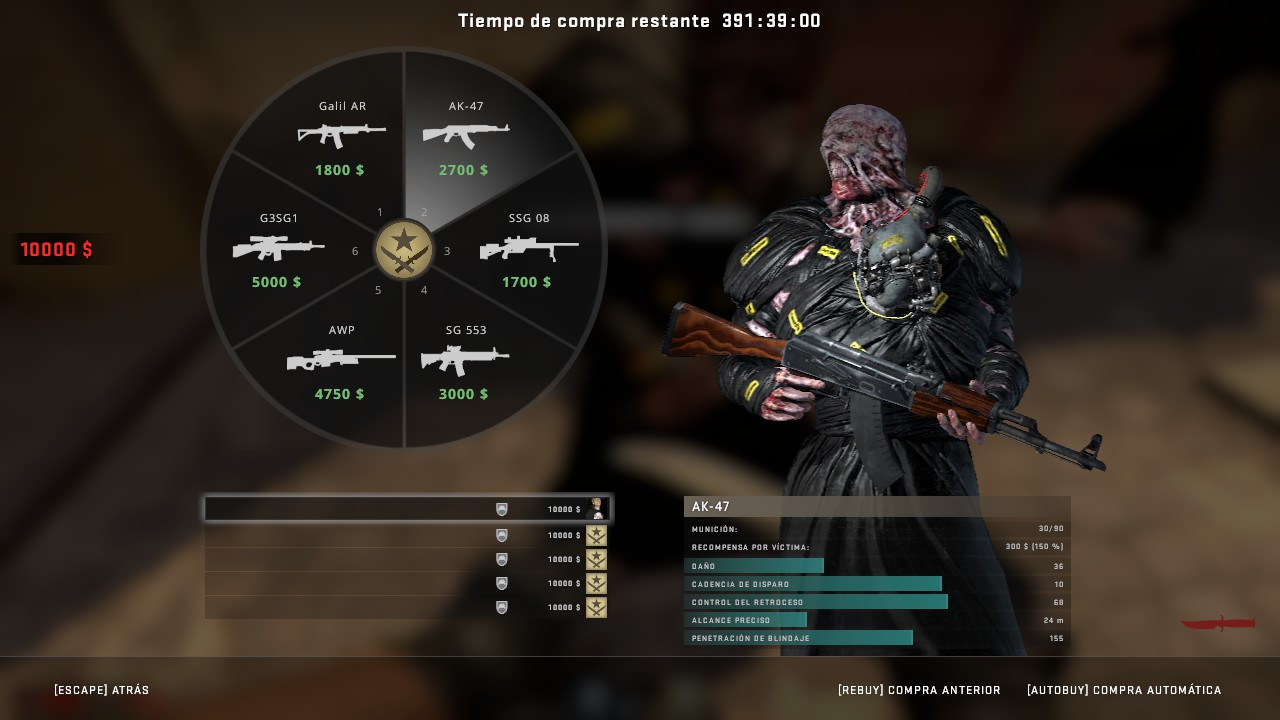 Nemesis Resident Evil 3 RMK [Counter-Strike: Global Offensive] [Mods]