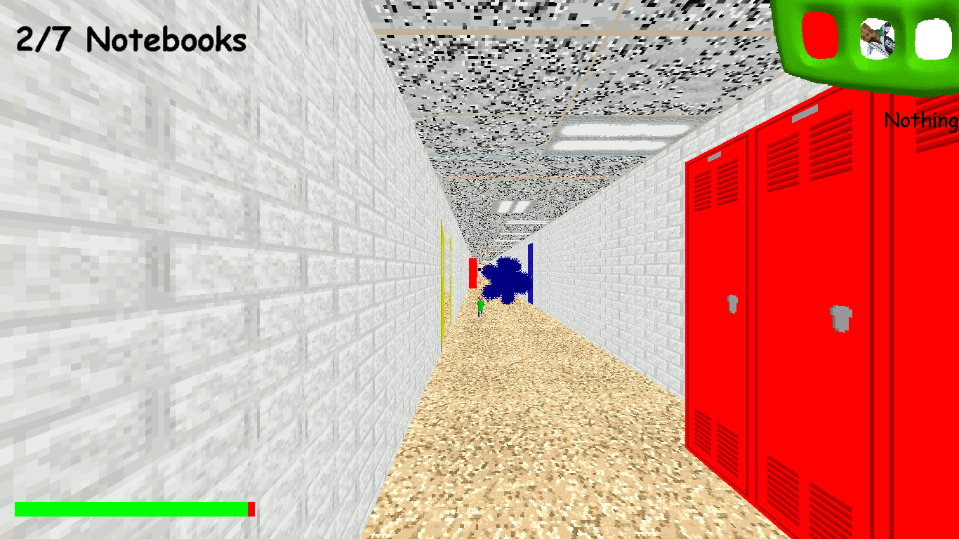 Baldi shrunk everyone!(except you) Mod for Baldi's Basics | Baldi Mods
