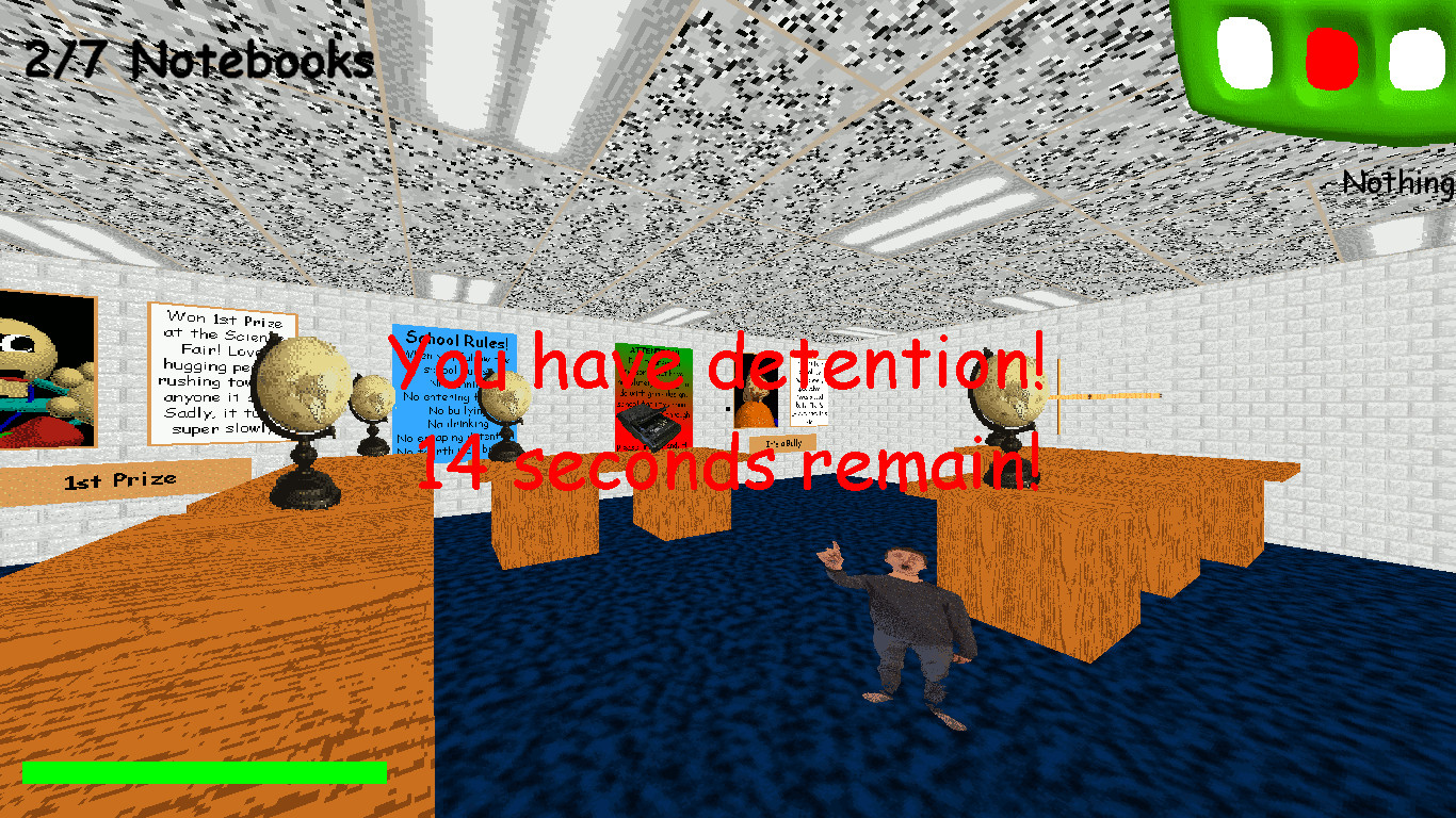 Baldi shrunk everyone!(except you) Mod for Baldi's Basics | Baldi Mods
