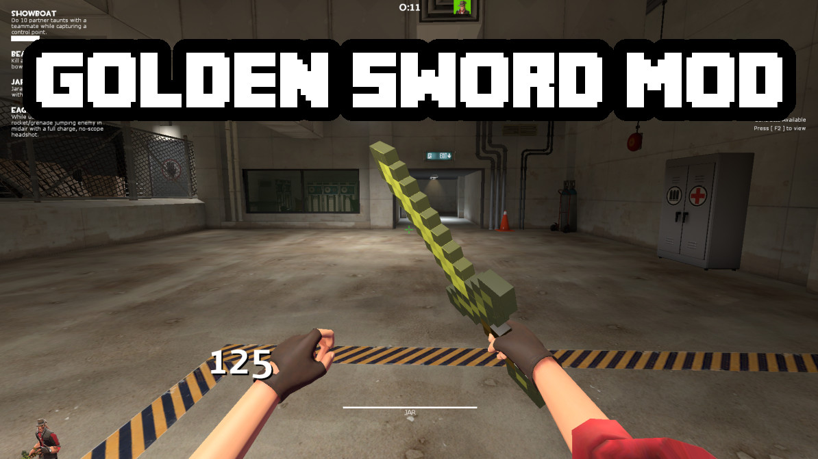 Golden Sword Mod for Team Fortress 2 | TF2 Mods