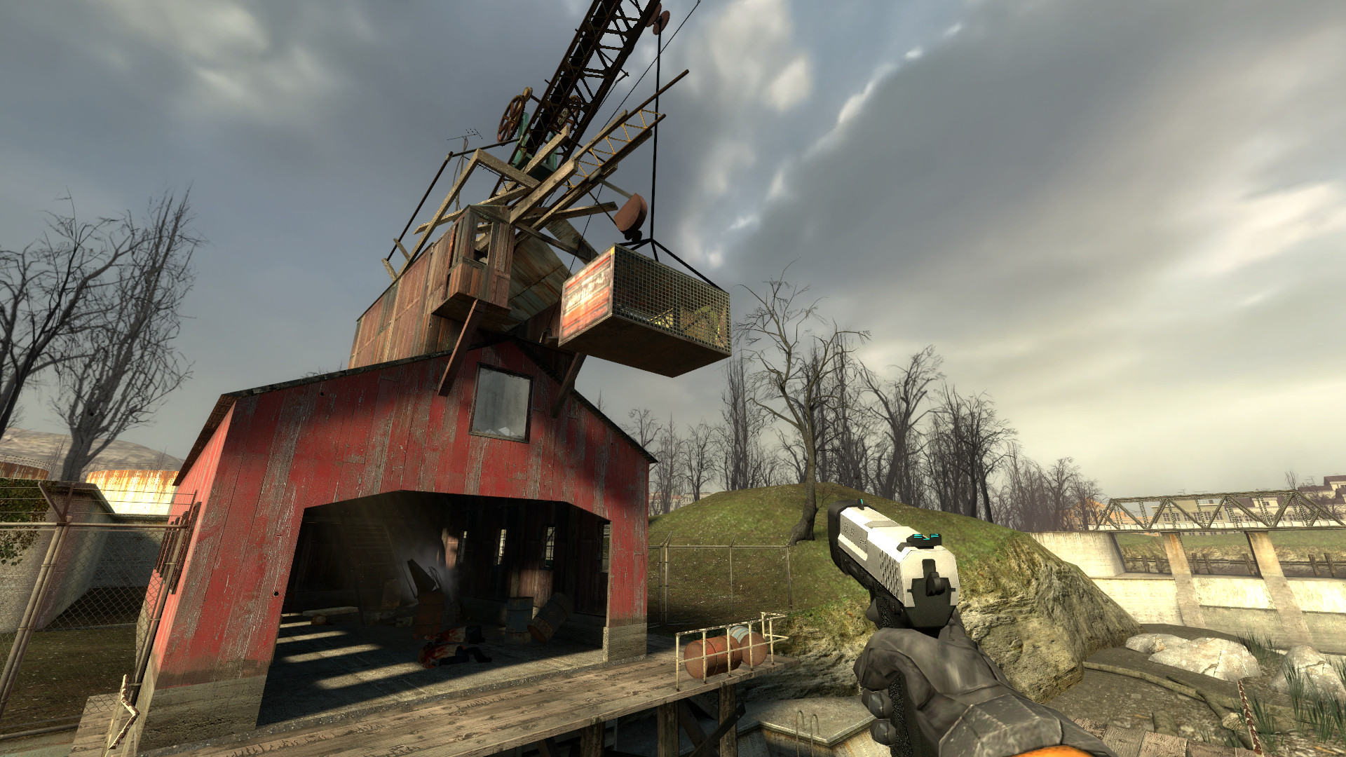 Overwatch Standard Issue Sidearm Mod for Half-Life 2 | HL2 Mods