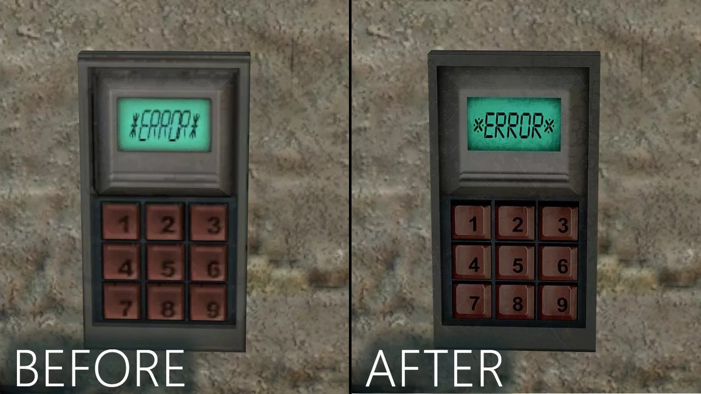 HD Retexture Keypad Mod for Half-Life 2 | HL2 Mods