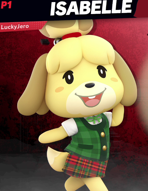Scottish Isabelle [Super Smash Bros. Ultimate] [Mods]