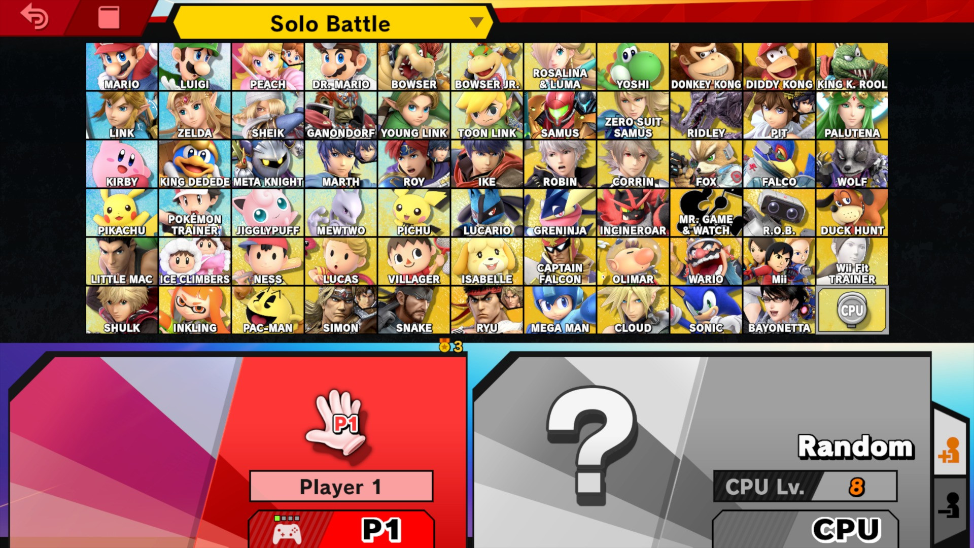 1.0.0 Organized CSS Mod for Super Smash Bros. Ultimate | SSBU Mods