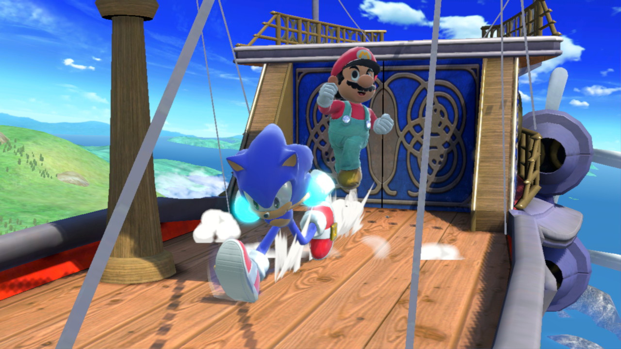 Smash 4 Sonic Mod for Super Smash Bros. Ultimate | SSBU Mods